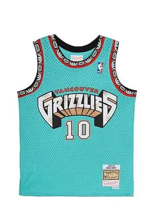 Mitchell & Ness Vancouver Grizzlies Road 1998-99 Mike Bibby Swingman Jersey - Teal