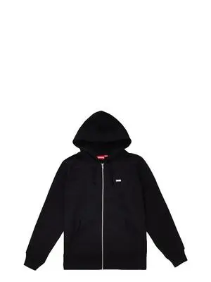 Supreme Reflective Small Box Zip Up Sweatshirt - Black