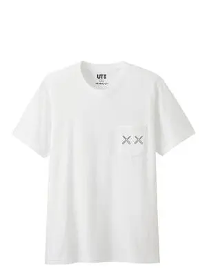 KAWS X Uniqlo Xx Pocket Tee - White