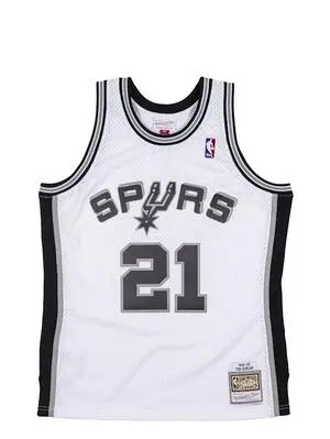 Mitchell & Ness San Antonio Spurs 1998-99 Tim Duncan Swingman Jersey - White