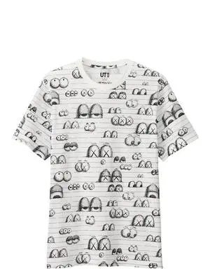 KAWS X Uniqlo All Over Eyes T-Shirt