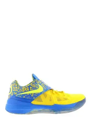 Nike Kd 4 Scoring Title Sneakers - Tour Yellow/lemon Twist/photo Blue