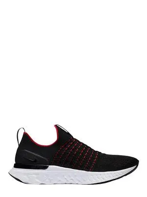 Nike React Phantom Run Flyknit 2 - Black/white/university Red
