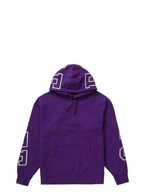 Supreme State Hooded Sweatshirt - Purple