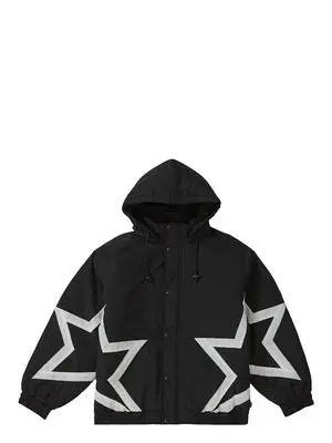 Supreme Stars Puffy Jacket - Black