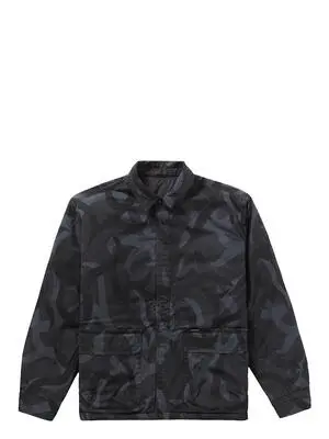 Supreme Reversible Puffy Work Jacket - Black Tribal Camo