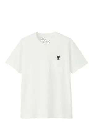 KAWS X Uniqlo X Peanuts Snoopy Pocket T-shirt - White