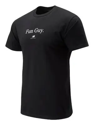 NEW BALANCE Kawhi Leonard Fun Guy Tee Shirt - Black