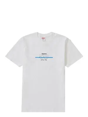 Supreme Standard Tee Shirt White