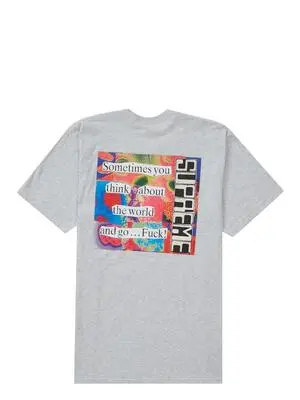 Supreme Static Tee Shirt - Grey