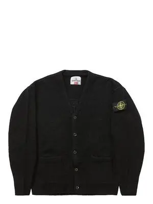 Supreme Stone Island Bouclé Cardigan - Black
