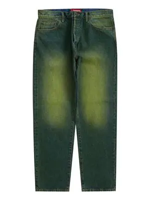 Supreme Regular Jean - Overspray Green