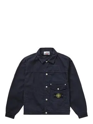 Supreme Denim Trucker Jacket - Navy Blue