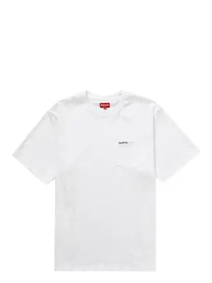Supreme Short Sleeve Pocket Tee Shirt - White