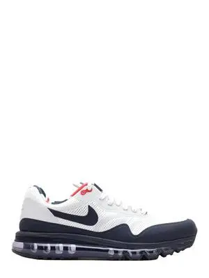 Nike Air Max 1 2013 London Sneakers White/dark Obsidanone-coloruniversity Redone-colorneutral Grey
