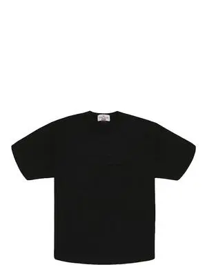 Supreme Stone Island Embroidered Logo Short Sleeve Top Black