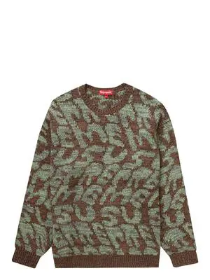 Supreme Stacked Sweater - Brown