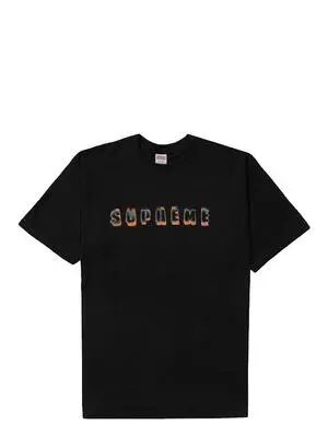 Supreme Stencil Tee Shirt - Black