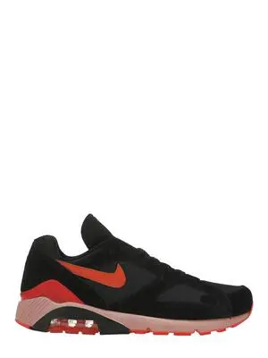 Nike Max 180 Fire Sneakers - Black/team Orange/university Red