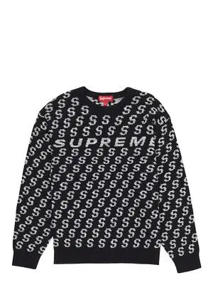 Supreme Repeat Sweater - Black
