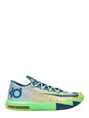 Nike Kd 6 Liger Sneakers - Electric Green/night Factor/atomic Orange