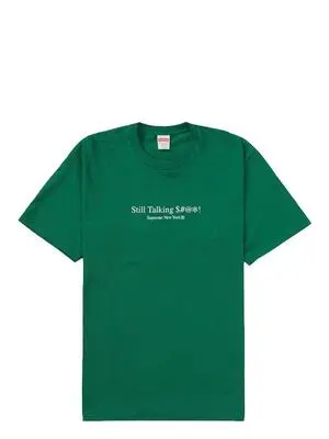 Supreme Still Talking Tee Shirt Light Pine