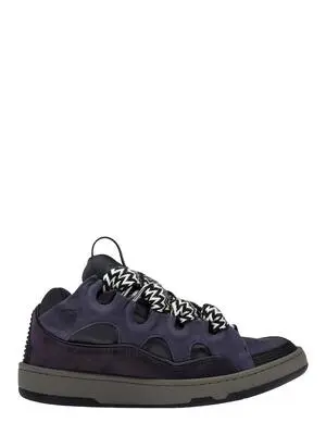 LANVIN Curb Sneakers Purple/black