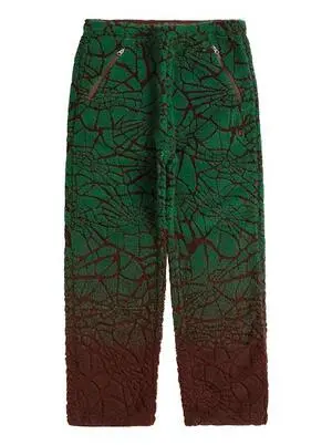 Supreme Spyder Web Polar Fleece Pant Brown