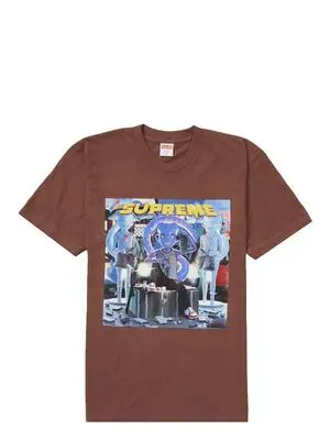 Supreme Richest Tee Shirt Brown