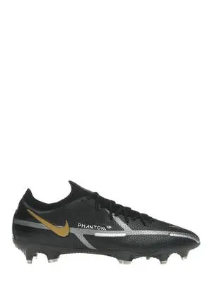 Nike Phantom Gt2 Elite Fg - Black/metallic Dark Grey/metallic Gold