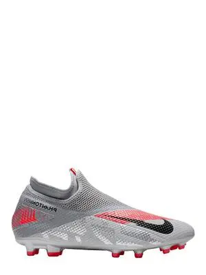 Nike Phantom Vision 2 Academy Dynamic Fit MG Metallic Bomber Grey/particle Grey/laser Crimson