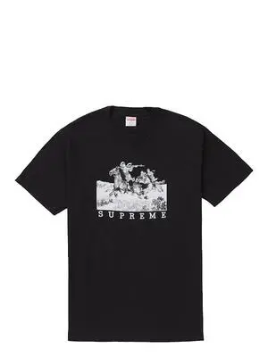Supreme Riders Tee Shirt Black
