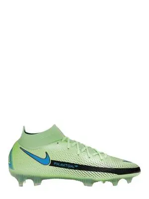 Nike Phantom GT Elite DF FG Soccer Cleats Lime Glow/aquamarine