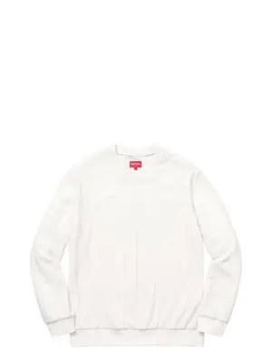 SUPREME Ribbed Velour Crewneck Sweatshirt