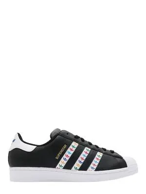 Adidas Superstar Trefoil Stripes Sneakers - Core Black/footwear White/gold Metallic
