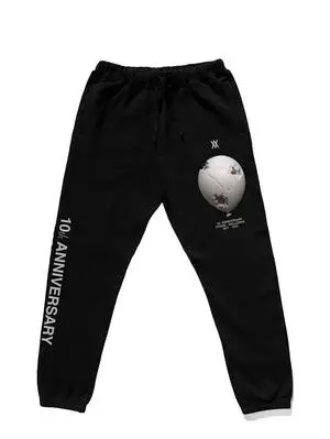 THE WEEKND X Daniel Arsham House Of Balloons Eroded Balloon Sweatpants - Black