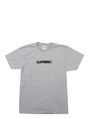 Supreme Motion Logo Tee Shirt - Heather Grey