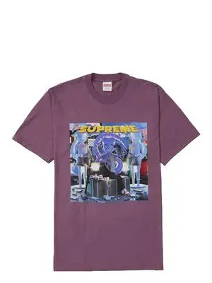 Supreme Richest Tee Shirt Plum