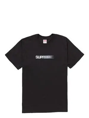 Supreme Motion Logo Tee Shirt - Black