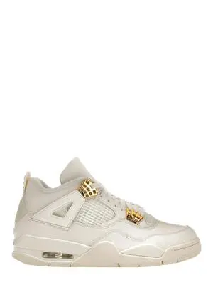 JORDAN 4 Retro Sneakers - Sail/metallic Gold/black