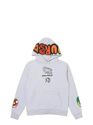 THE WEEKND X Mr. Thursday Logo Hoodie - Gray