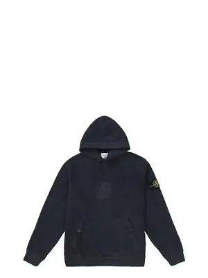 Supreme Stone Island Hooded Sweatshirt Ss19 - Black