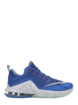 Nike Lebron 12 Low Sneakers - Hyper Cobalt Blue/metallic Silver/light Crimson