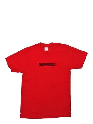 Supreme Motion Logo Tee Shirt - Red
