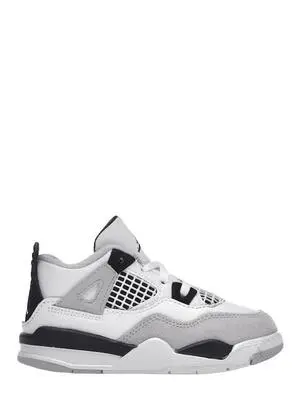 JORDAN 4 Retro Military Black Td - White/black/neutral Grey
