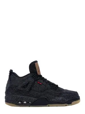 JORDAN Air Jordan 4 Retro Levi's Black Blank Tag Black