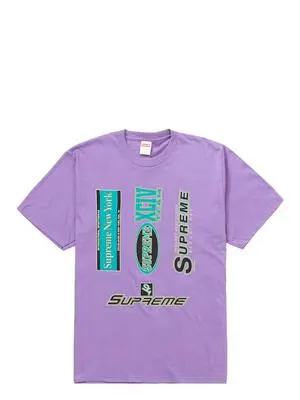 Supreme Logos Tee Shirt - Purple
