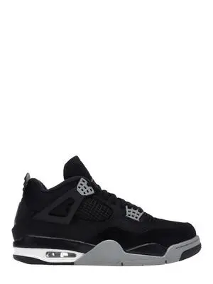 JORDAN Air 4 Retro SE Canvas Black/light Steel Grey/white
