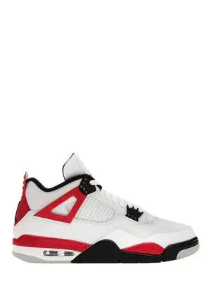 JORDAN Retro Red Cement Sneakers - White/fire Red/black