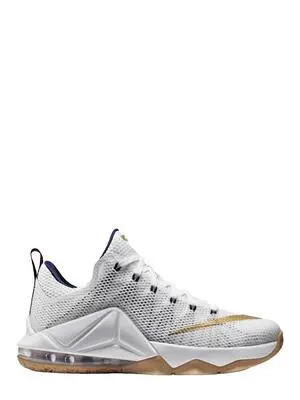 Nike LeBron 12 Low USA Sneakers White/midnight Navy/university Redone-colormetallic Gold